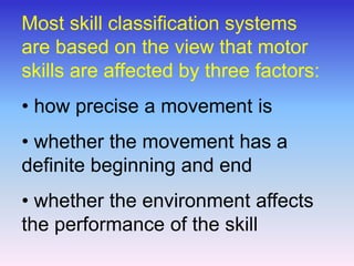 Skill classification | PPTX