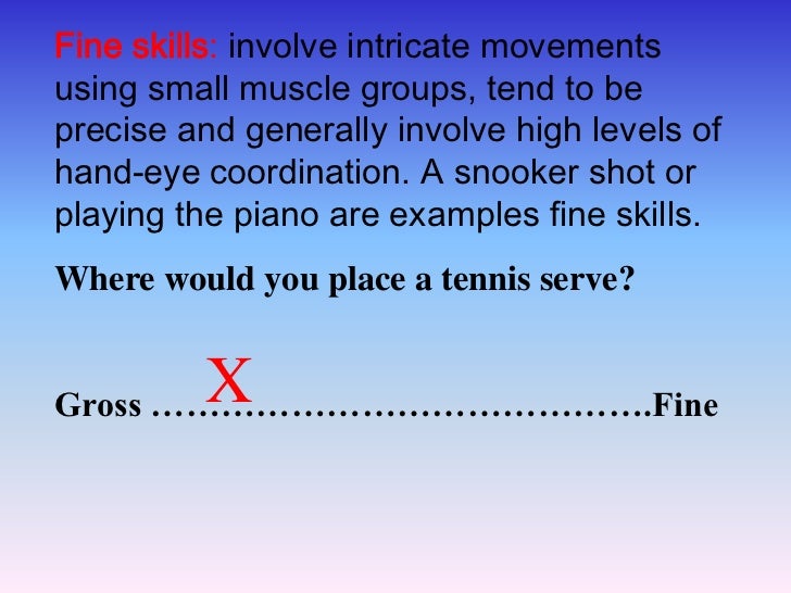 Skill Classification