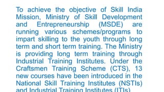 Introduction to Skill Development Mission 2014 | PPTX