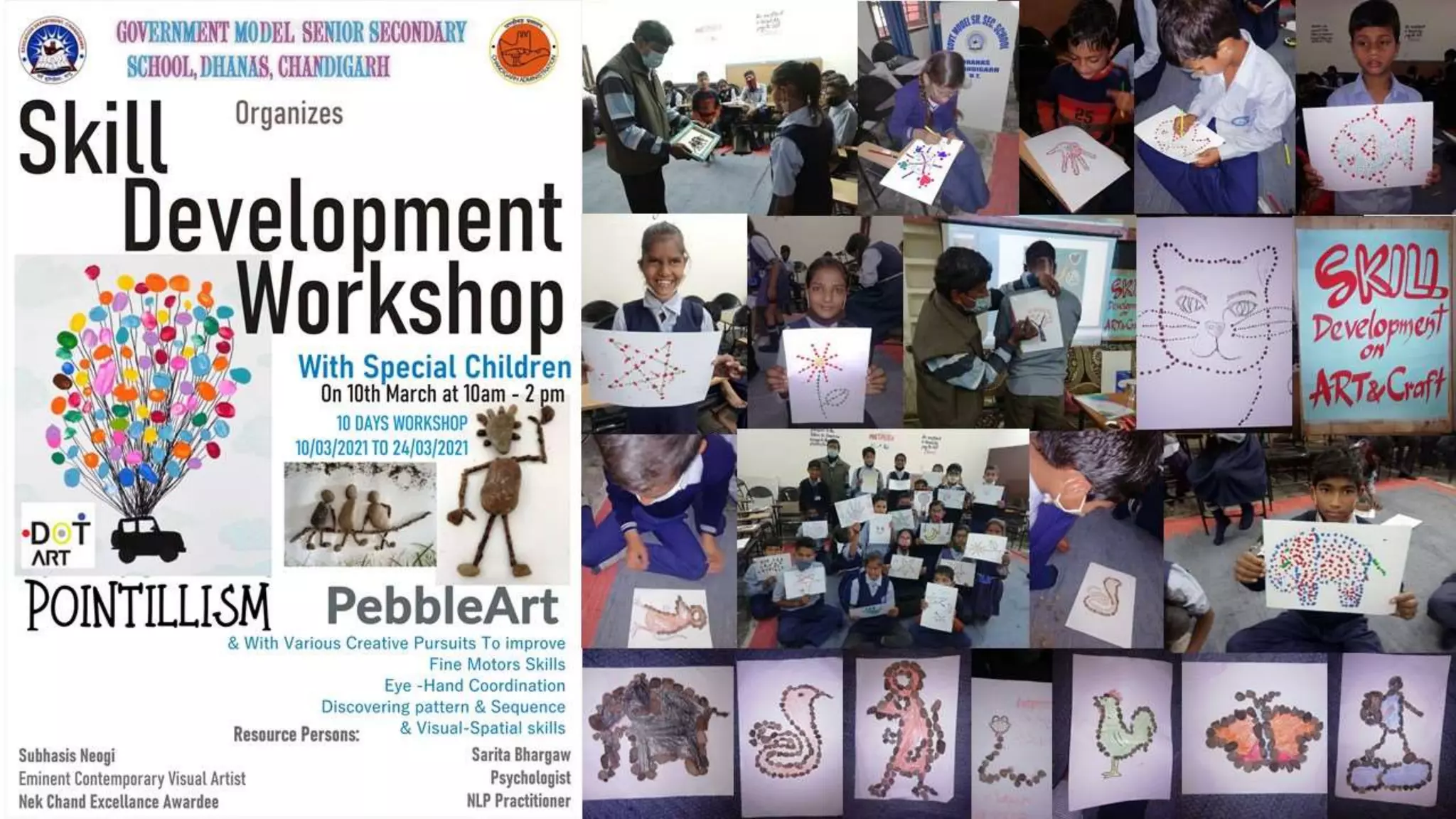 Skill development workshop with special children | PPSX