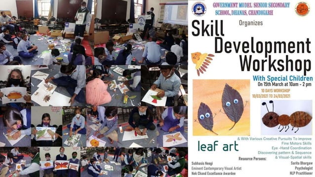 Skill development workshop with special children | PPSX