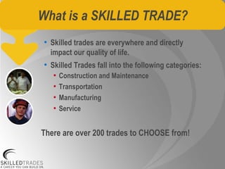 Skilled trades presentation | PPT