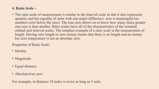 Data analytics – I: classification of data and measurement scale | PPT