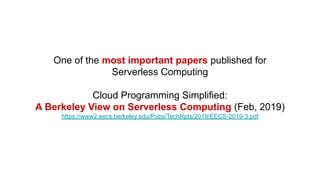 Skillenza Build with Serverless Challenge - Advanced Serverless Concepts | PPT