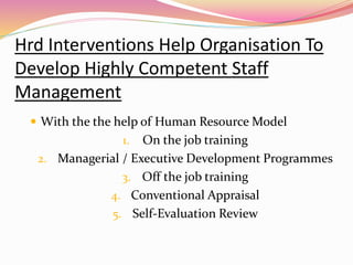 Skill gap and hrd interventions | PPT