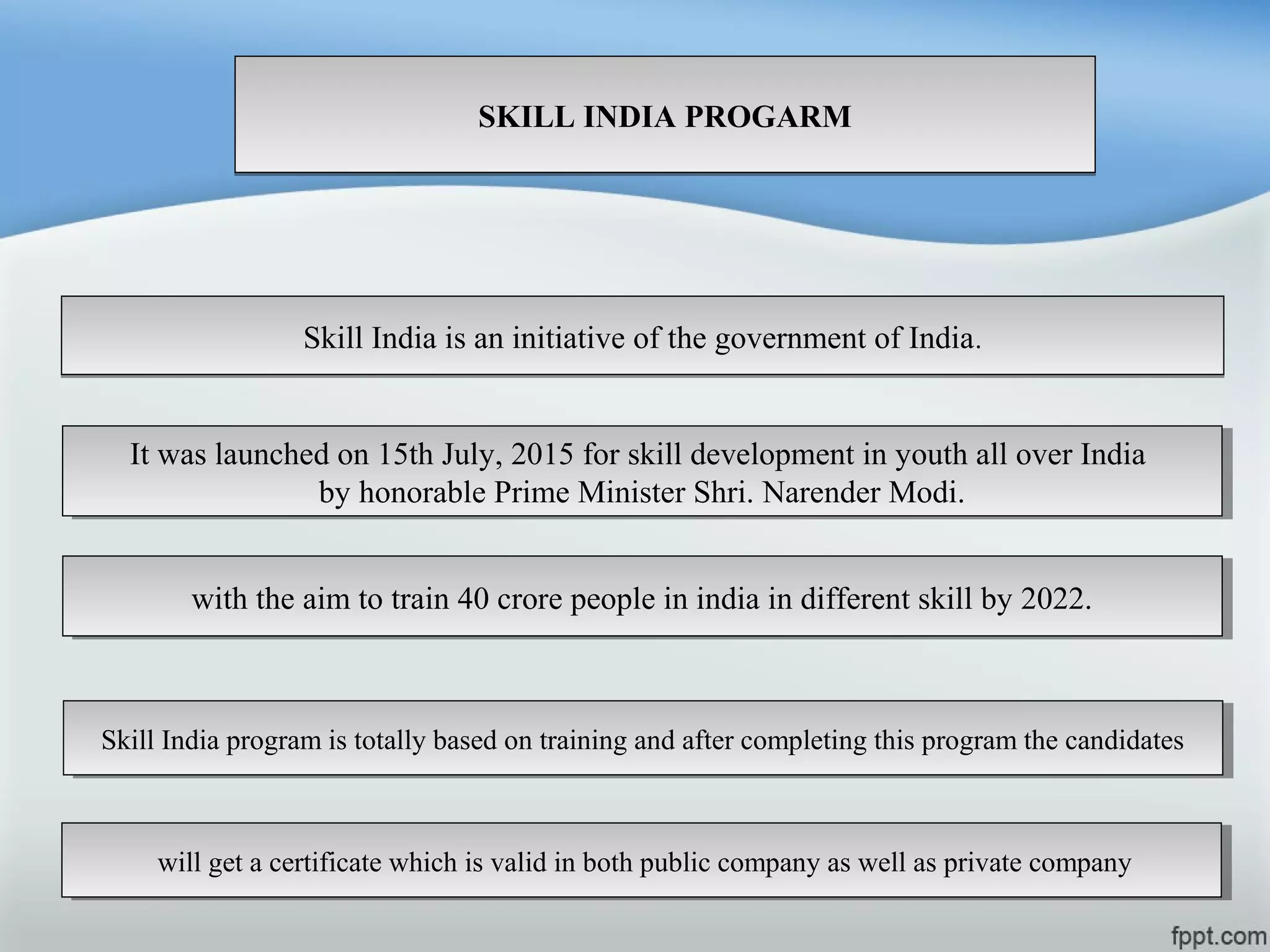 Skill india | PPT