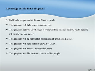 Skill india | PPT