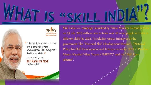 Skill India - A Skill Development Campaign