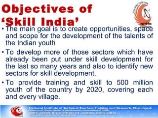 Skilling India issues and challenges | PPT