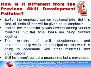 Skilling India issues and challenges | PPT