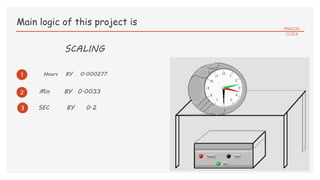 DESIGN OF ANALOG CLOCK USING LABVIEW | PPTX