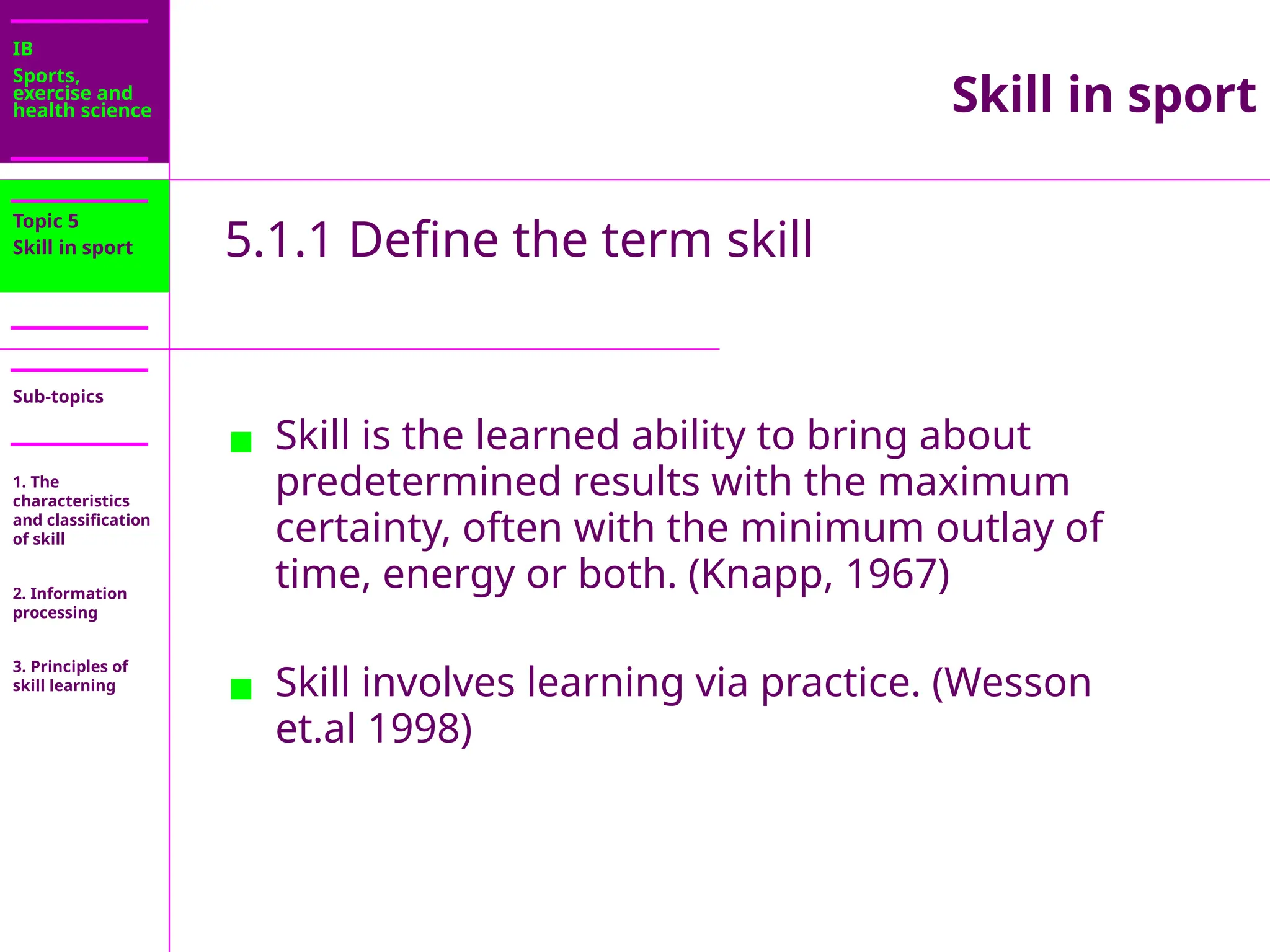 SEHS Skill in sport and learning stages.pptx