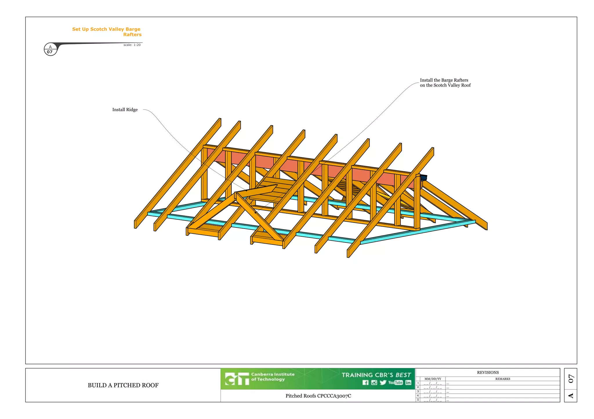 Skillion roof with scotch valley | PDF