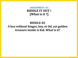 SKILL LAB ASSIGNMENT.pptx