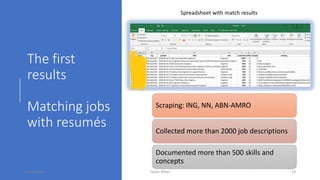 SkillMatch: Extracting facts from unstructured text | PPTX | Databases ...