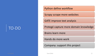 SkillMatch: Extracting facts from unstructured text | PPTX | Databases | Computer Software and ...