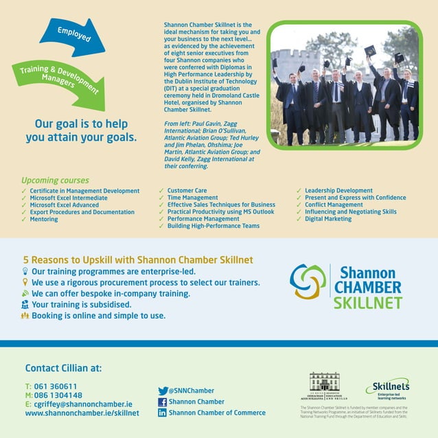 Shannon Chamber Skillnet brochure | PDF