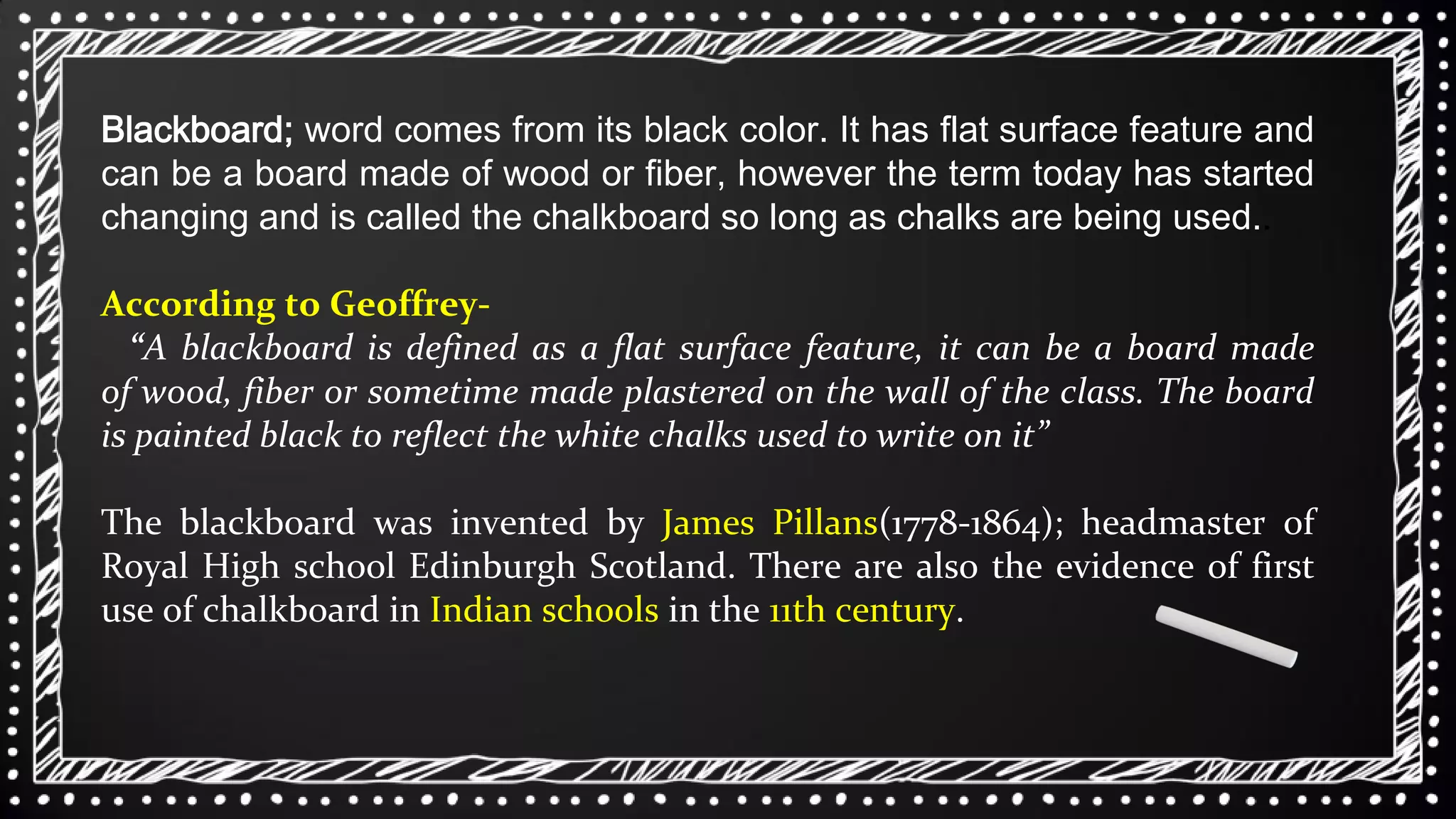 Skill of blackboard use | PDF