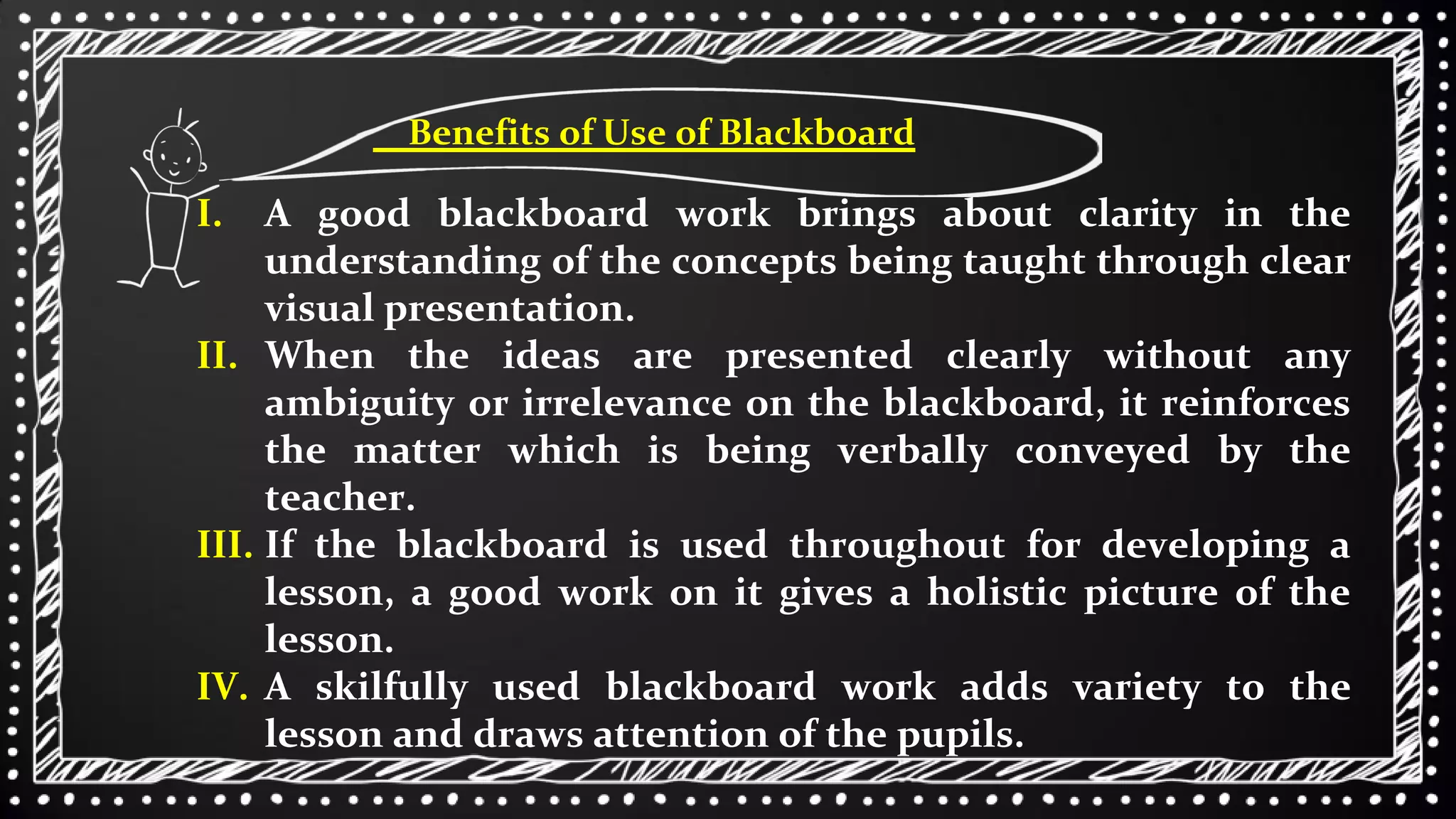 Skill of blackboard use | PDF