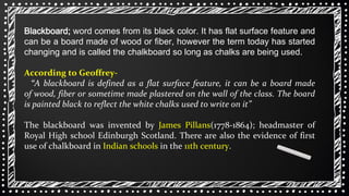 Skill of blackboard use | PDF