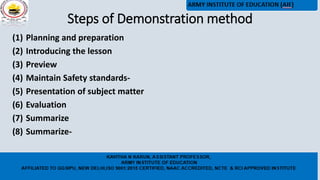 Skill of demonstration | PDF