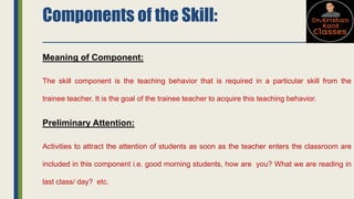 Skill of introducing the lesson | PPTX