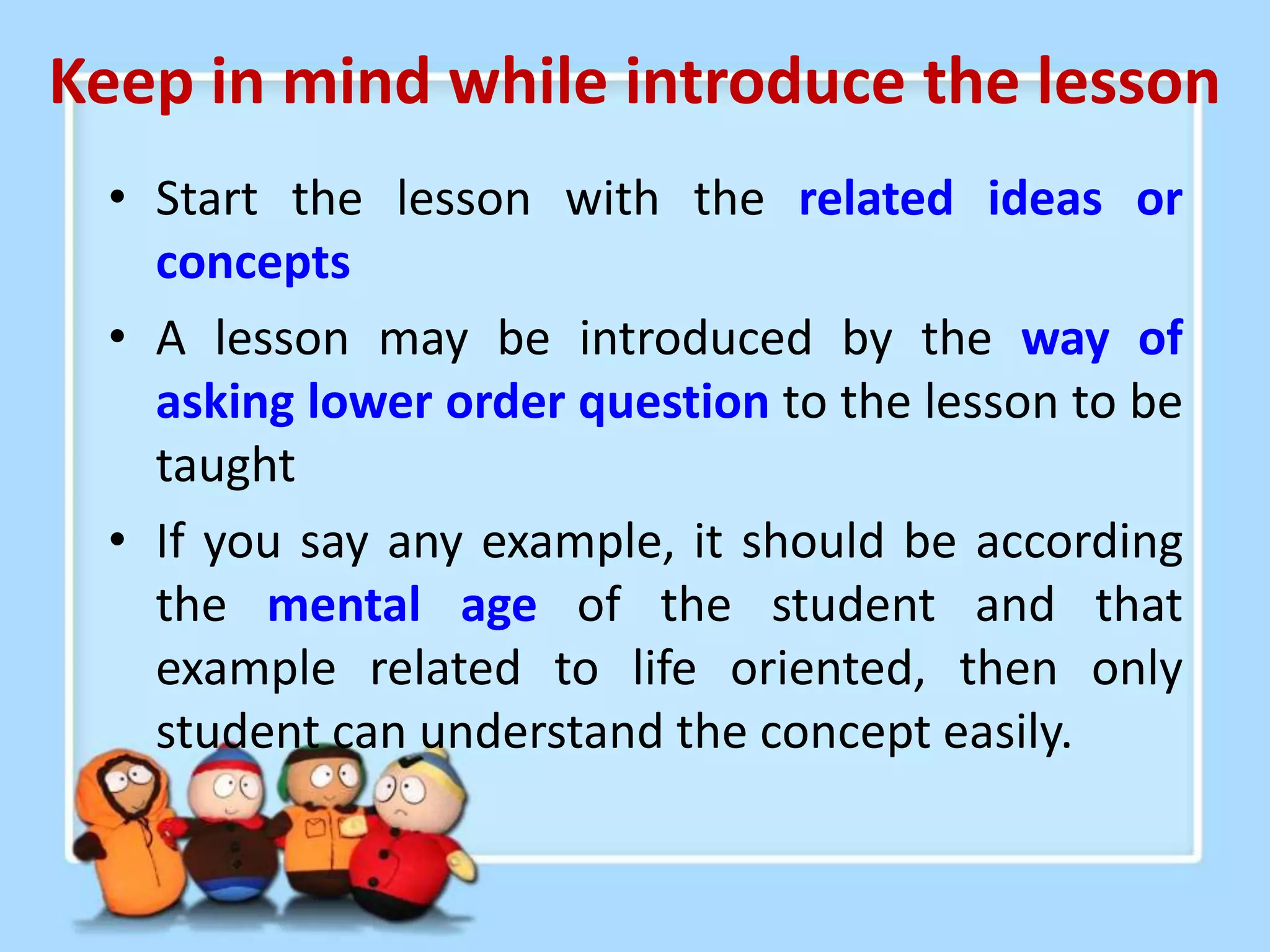 Skill of Introduction (set induction) | PPTX