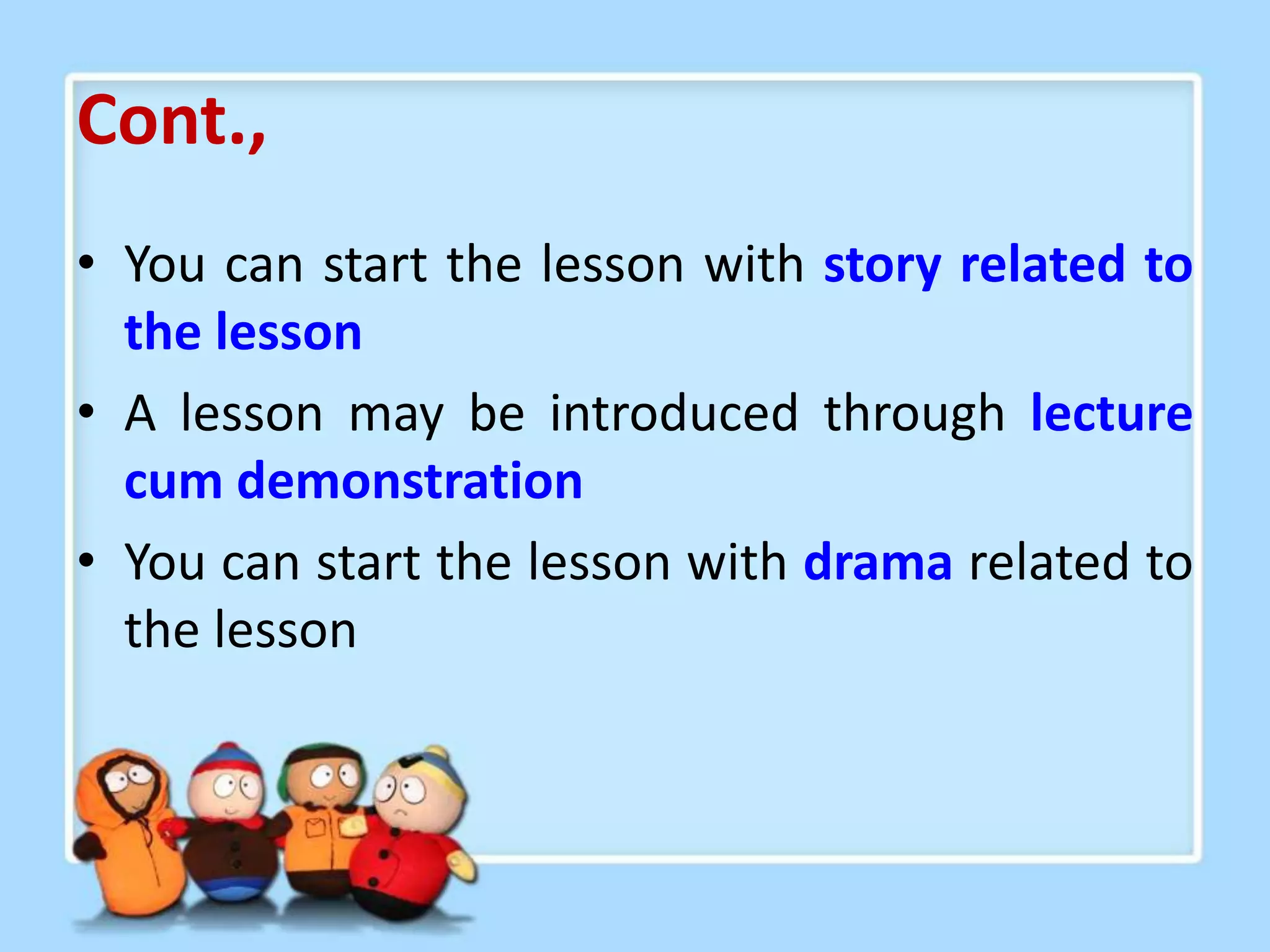 Skill of Introduction (set induction) | PPTX