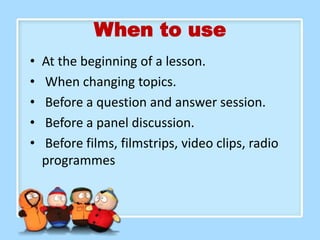 Skill of Introduction (set induction) | PPTX