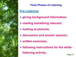 Skill of listening | PPTX