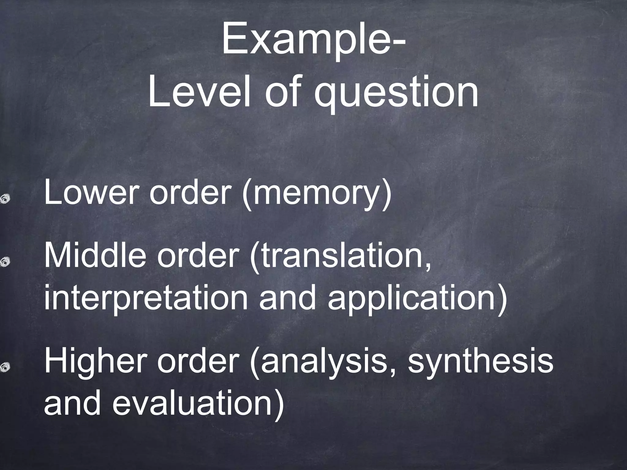 Skill of Questioning | PPTX