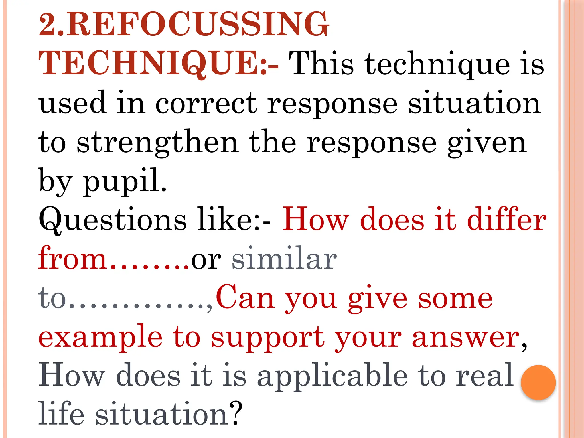 skill of questioning Teaching Practice Skill | PPTX