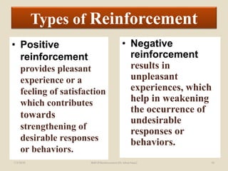 Skill of reinforcement | PPTX