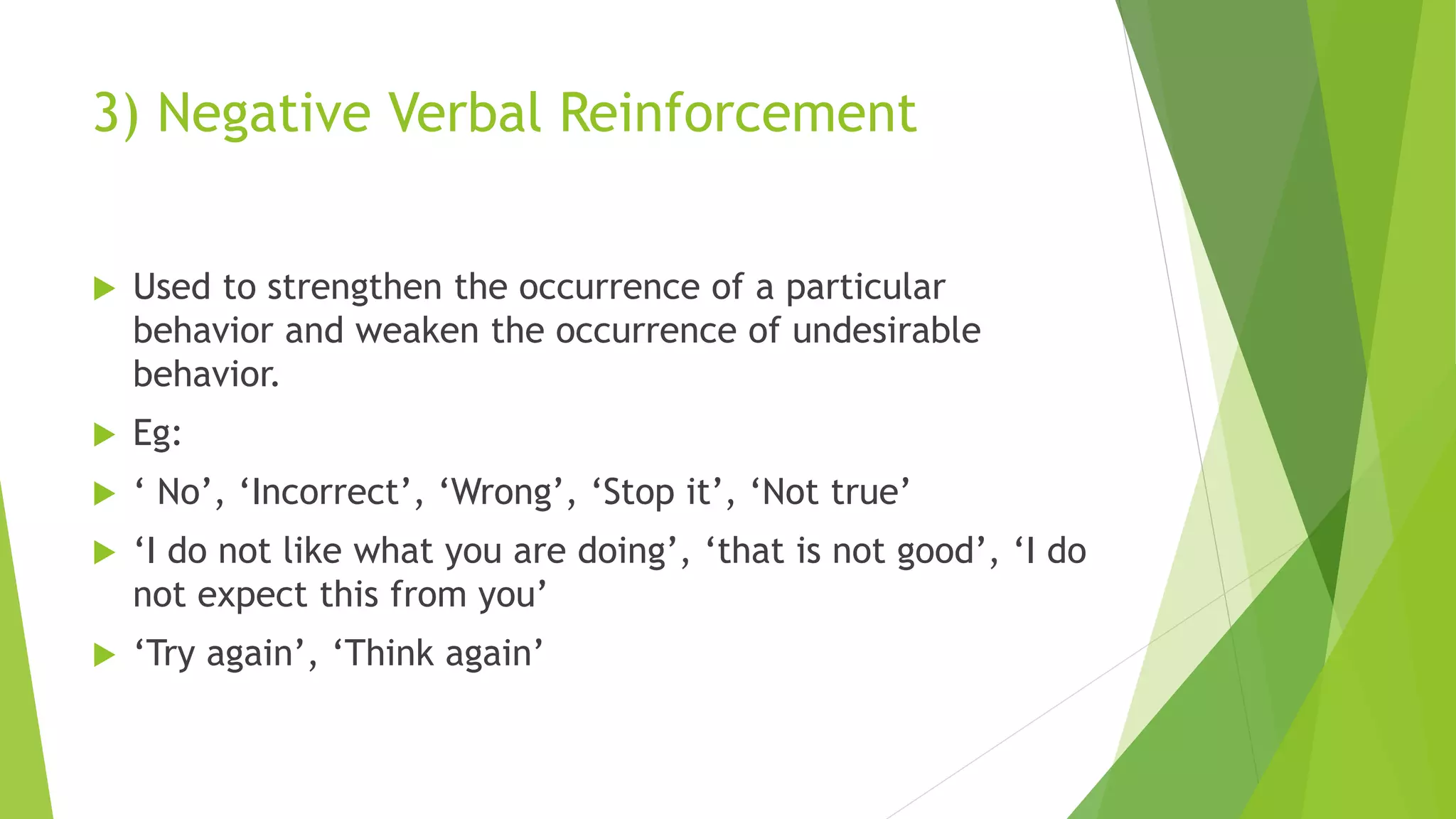 Skill of Reinforcement | PPTX