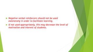 Skill of Reinforcement | PPTX