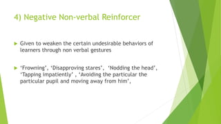 Skill of Reinforcement | PPTX