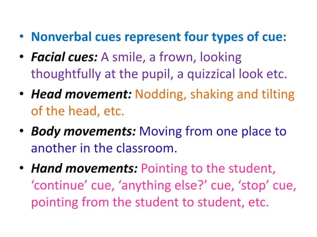Skill of silence and non verbal cues | PPTX