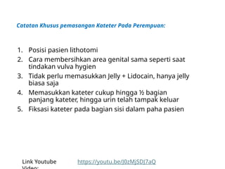 Skill Pemasangan Kateter Blader_Pemasangan Kateter Blader .pptx