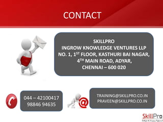Skill Pro Corporate Profile | PPT
