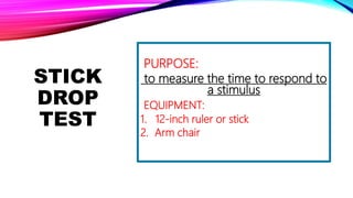 P.E. 2 -Skill related fitness tests | PPTX