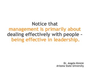 Skills To Make You An Effective Manager | PPT