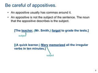 Skills 1 5 one clause | PPTX | Education