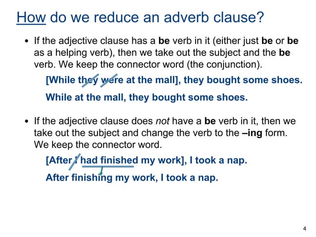 Skills 13 14 reduced clauses | PPTX | Real Estate Renting and Leasing ...