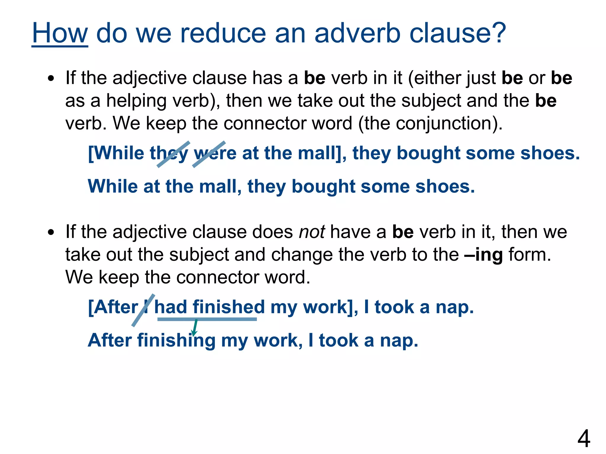 Reduced Clauses | PPT | Free Download