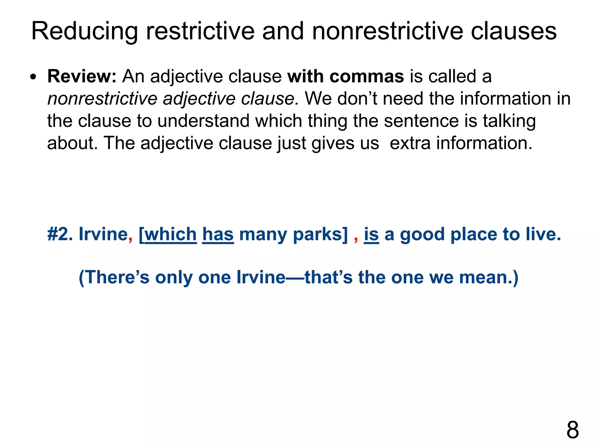 Reduced Clauses | PPT | Free Download