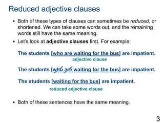 Reduced Clauses | PPT