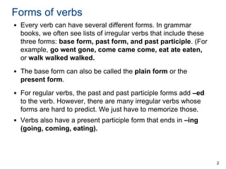Skills 30 36 verbs | PPTX