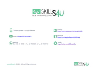 Skills4u-progetto-barca-teambuilding-leadership | PPT