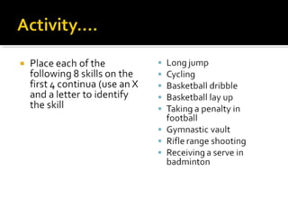 Skills and abilities and skill classification | PPT