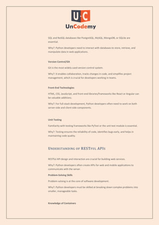 Skills and Responsibilities of a Python Developer.pdf